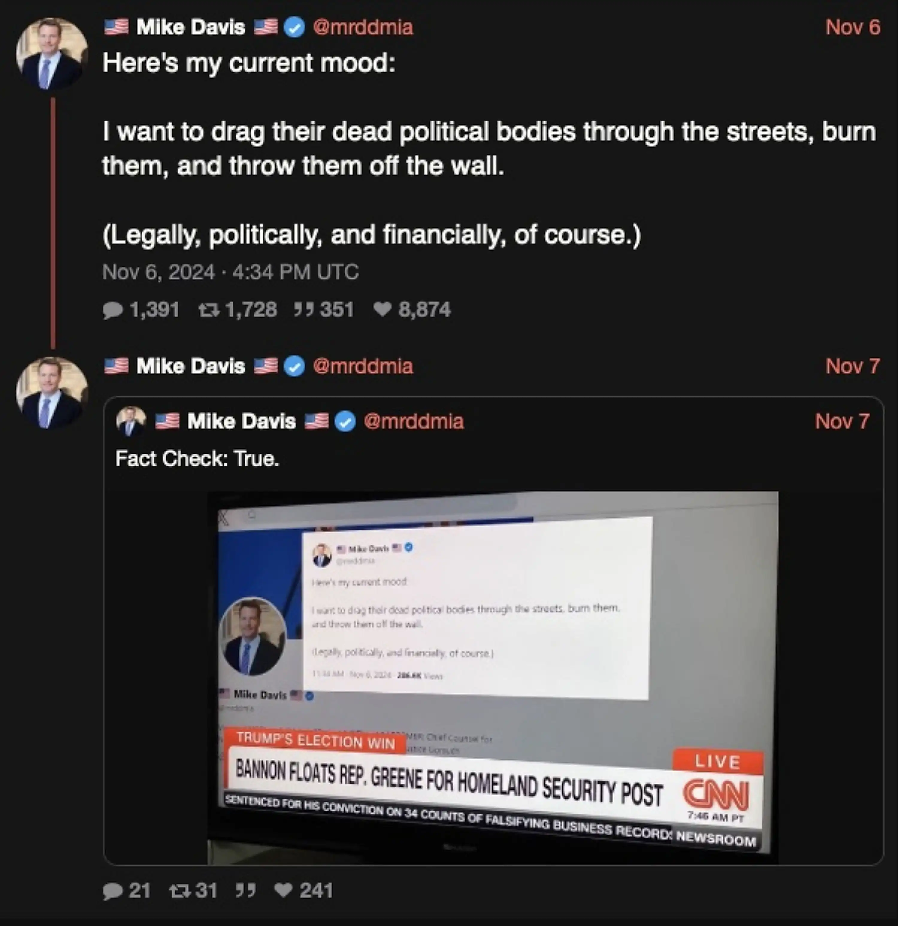 Trump ally Mike Davis no longer on U Iowa alumni board - Bleeding Heartland